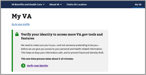 How To Verify Your Identity For Your ID.me Account | Veterans Affairs